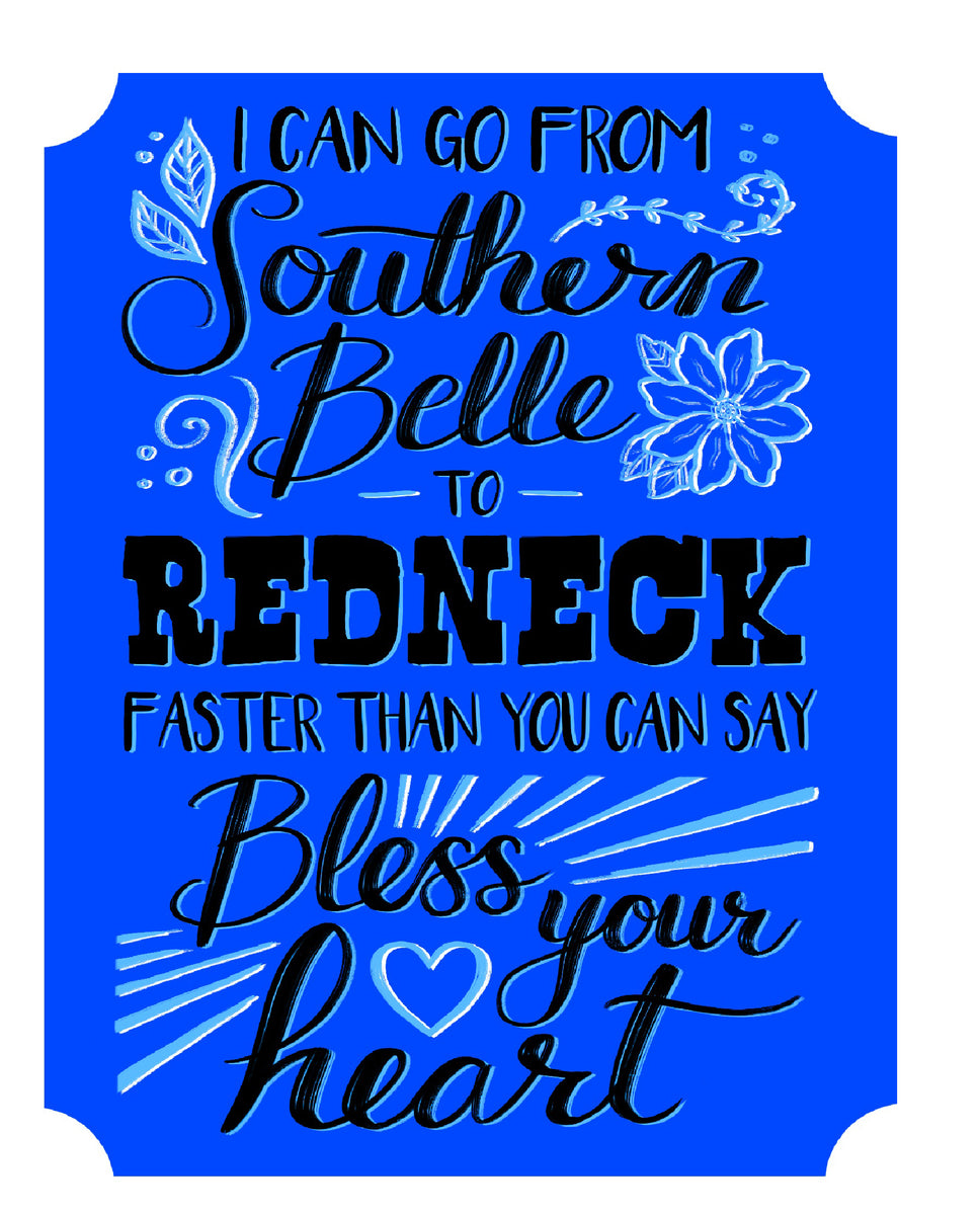 Redneck Decal – Southern Attitude USA